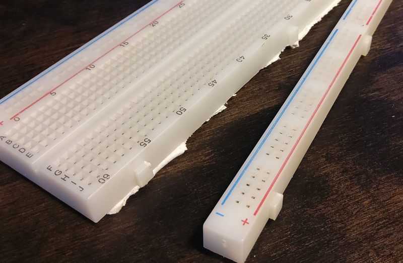 Adapt breadboards to the ESP32 board