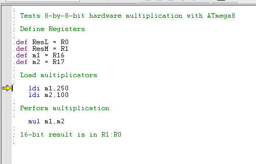 Mots assembleur pour FlashForth